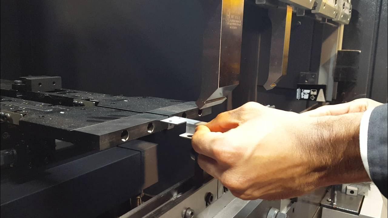 Amada EG 6013 Press Brake with Fiessler AKAS-3P Laser - YouTube