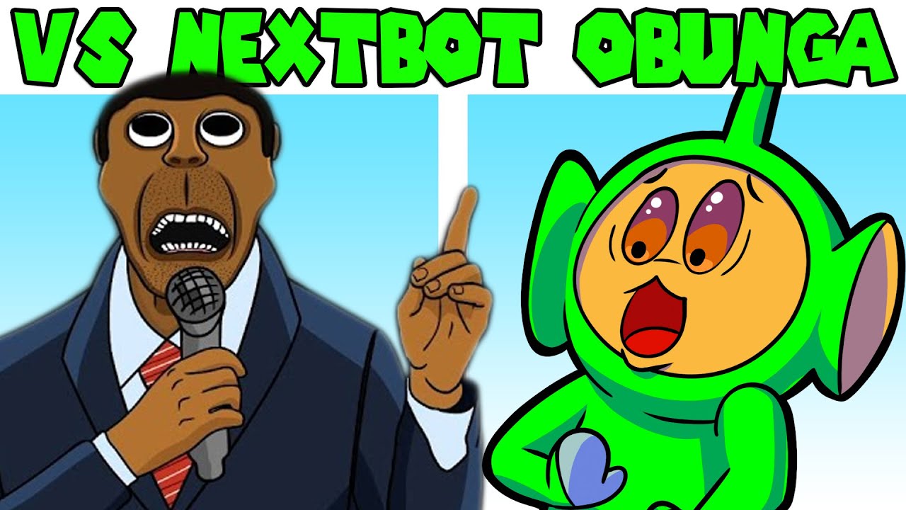 🌈 NEXTBOT OBUNGA RAP! | Dipsy Plays: Friday Night Funkin' VS Nextbot ...