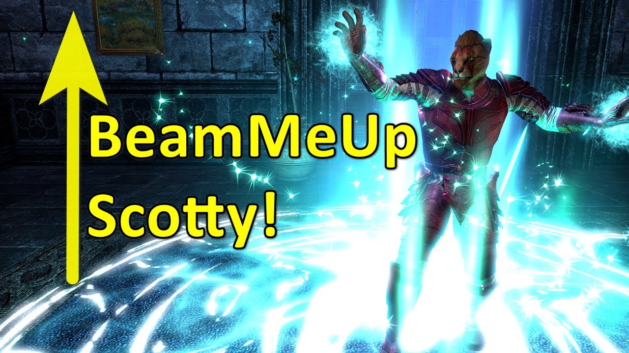 "BeamMeUp - Teleporter (Fast Travel)" - ESO Addon Showcase - YouTube