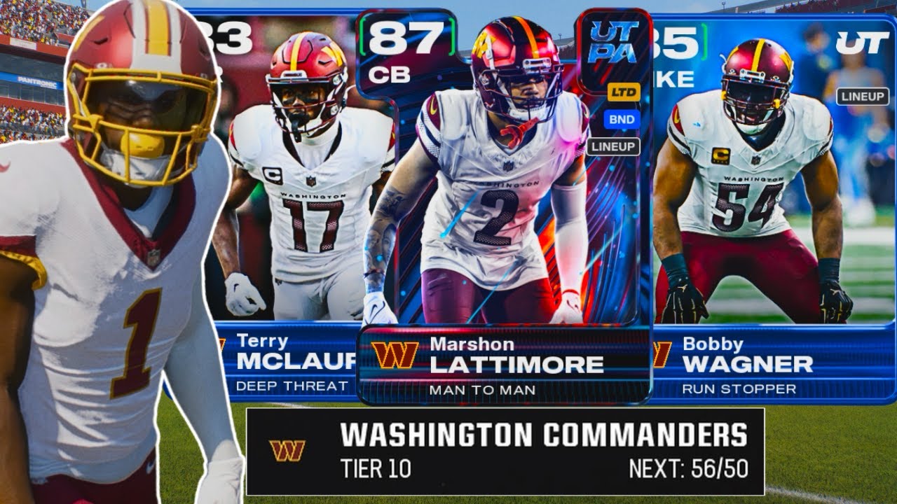 The BEST Washington Commanders Theme Team in Madden 26! - YouTube