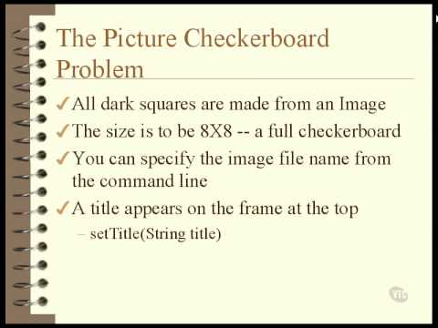 Lesson6 Picture Checkerboard Problem | Introduction to the Java ...
