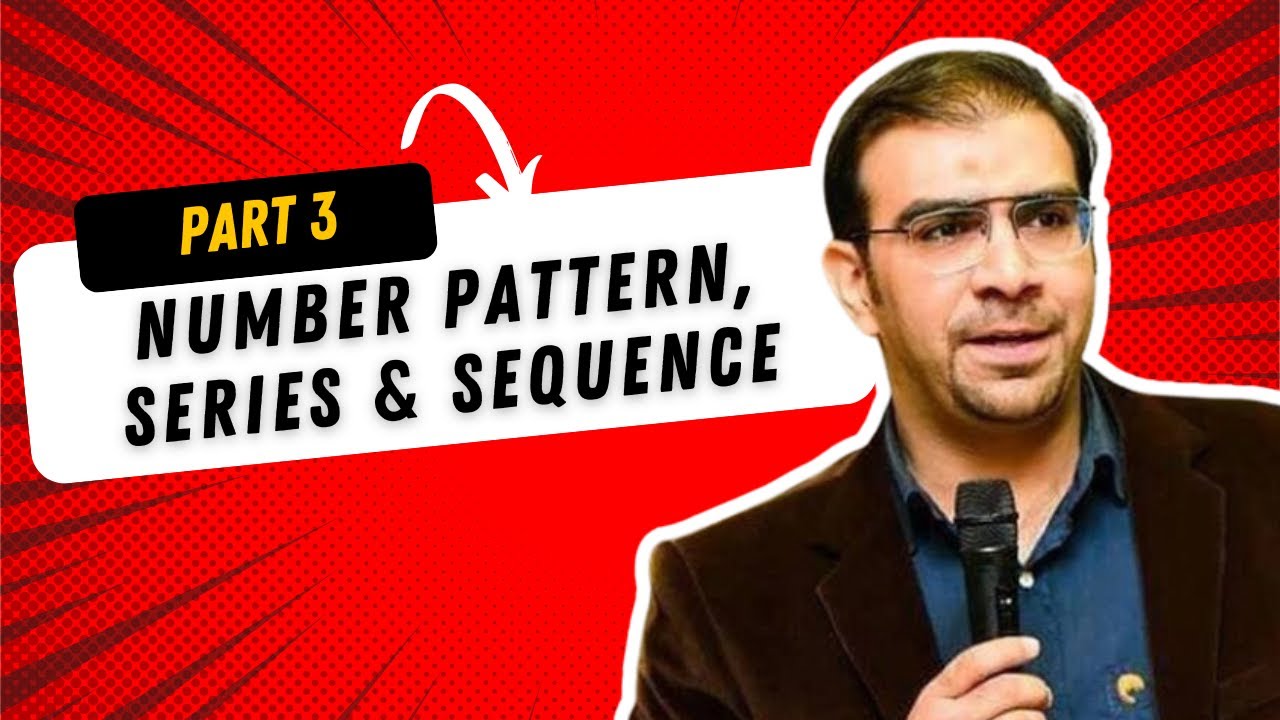 Number Pattern, Series & Sequence | Part 3 | Ahmed Saya - YouTube
