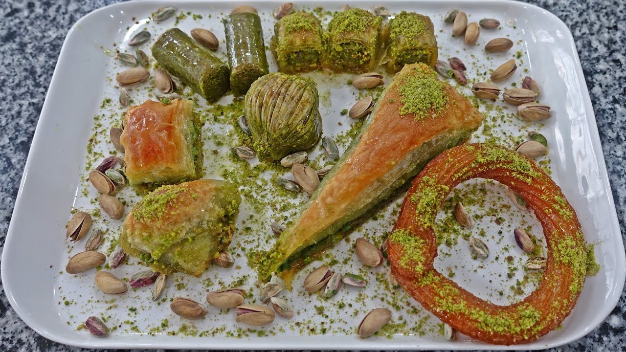 Turkish Baklava Varieties | Baklava Recipes | How to make Baklava - YouTube
