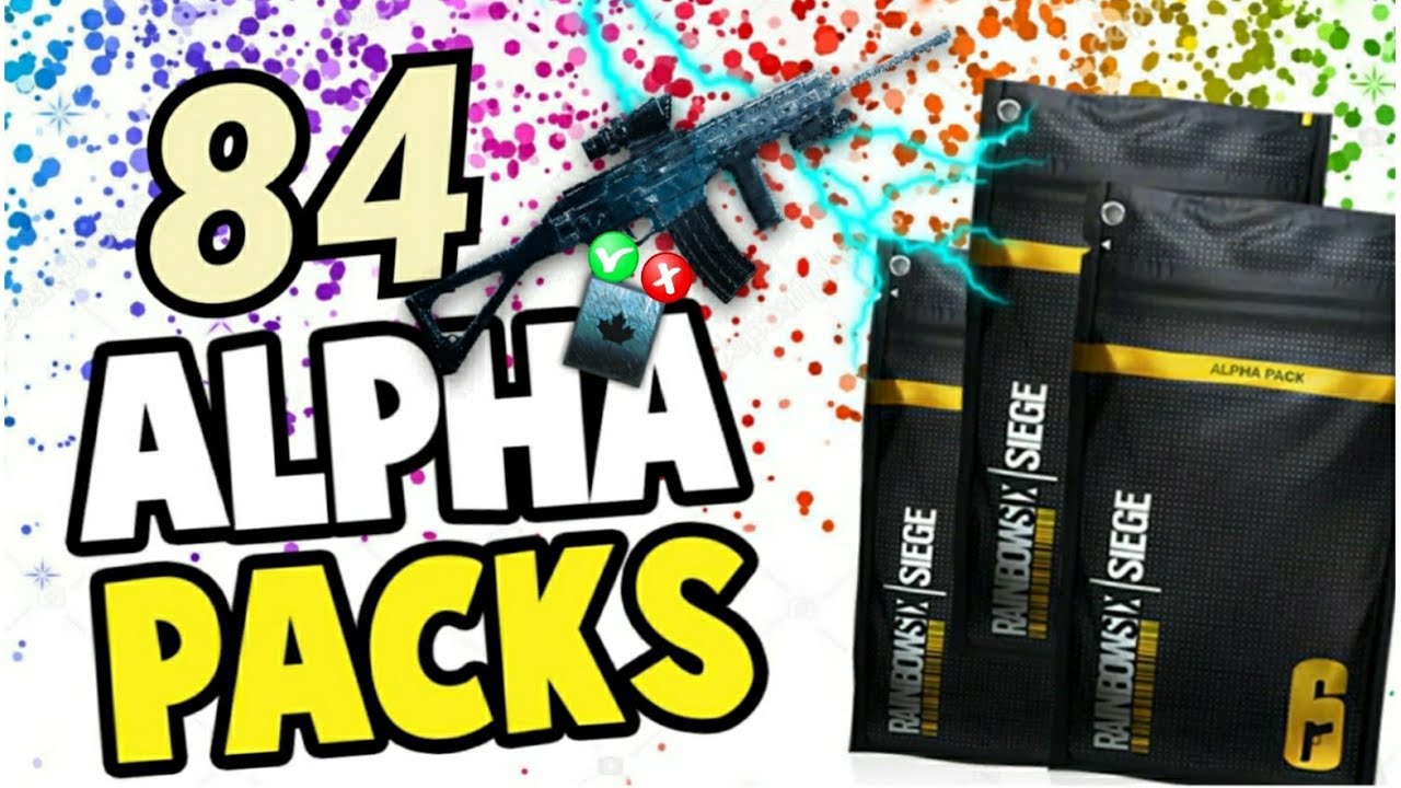 84 ALPHA PACKS OPENING! BLACK ICE GEZOGEN?!?! - YouTube