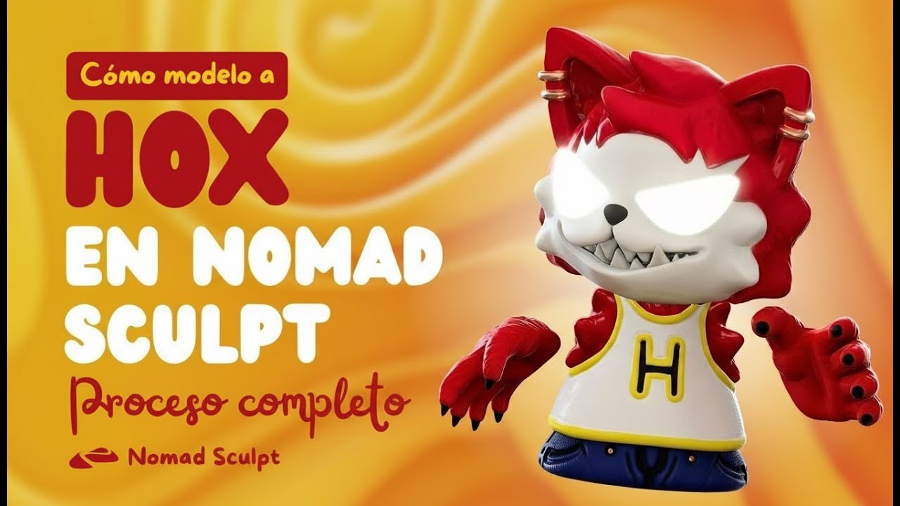 Como modelo a HOX del canal ANGUBOT NA | Full Process + Speed Art ...