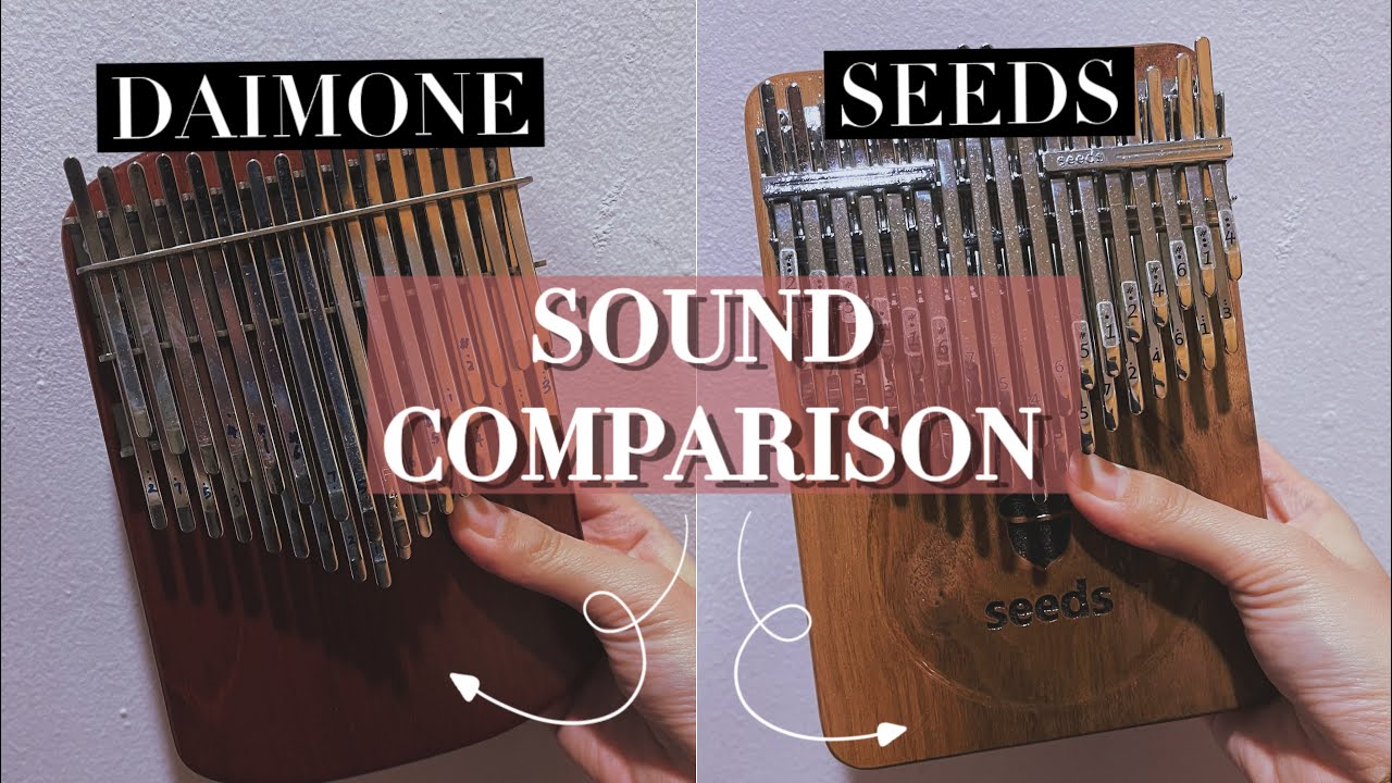 【SEEDS 34K | DAIMONE 33K】SOUND COMPARISON - YouTube