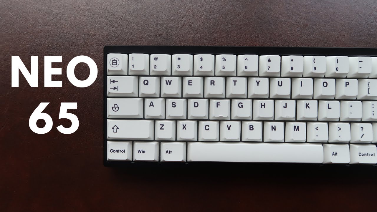 neo65, the budget 65% to beat (for anthony :)) - YouTube