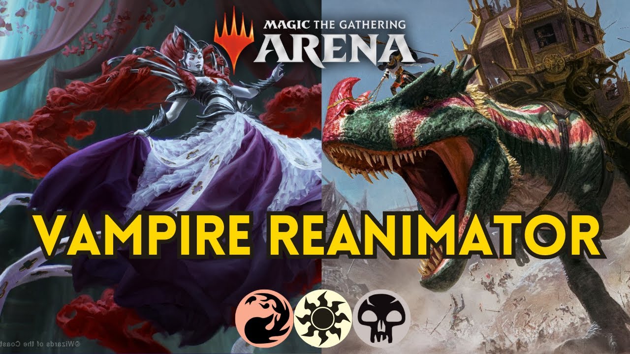 🧛🧛🧛 Vampire Reanimator 🌞🔥💀 | MTG Arena Standard Ranked | - YouTube