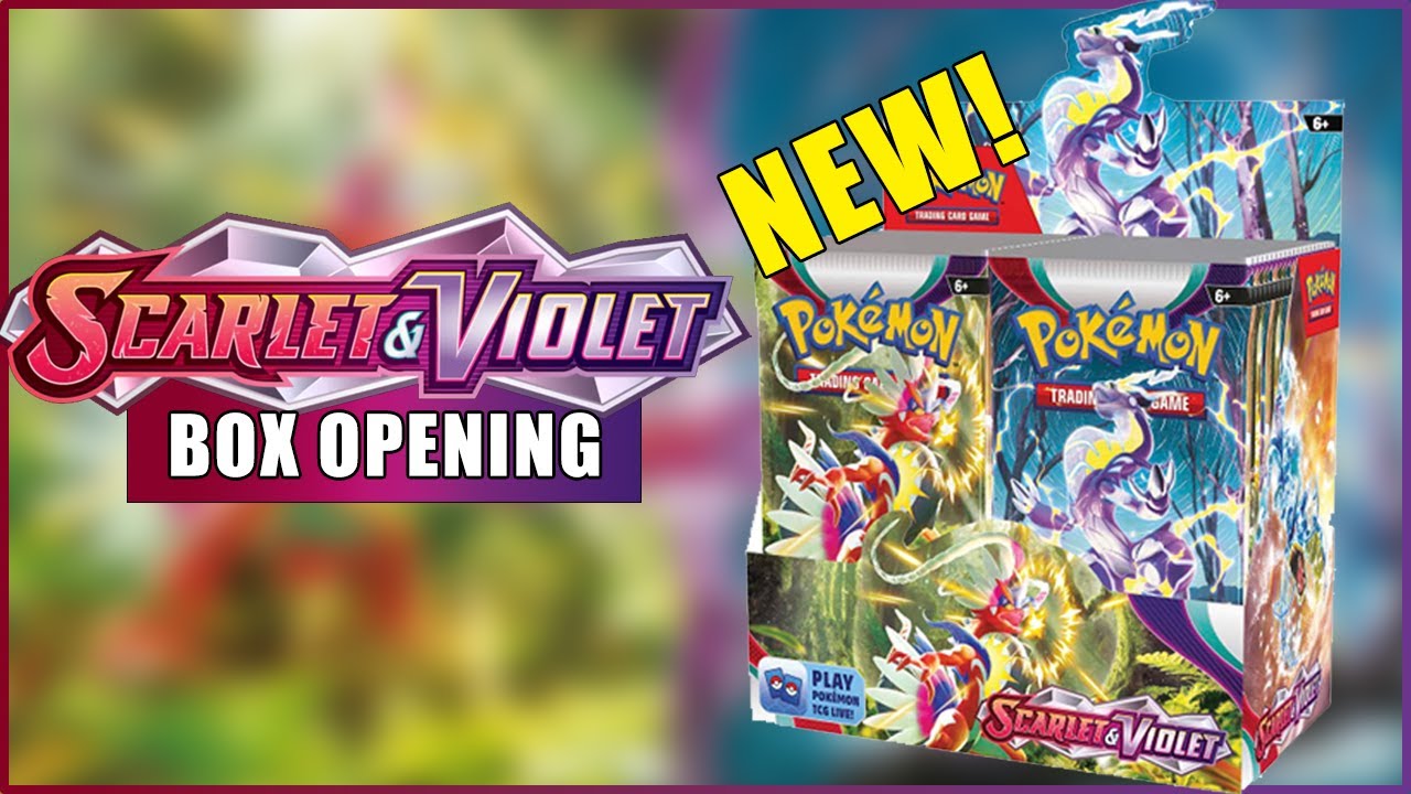 BEST Booster Box EVER! | Scarlet & Violet Opening - YouTube