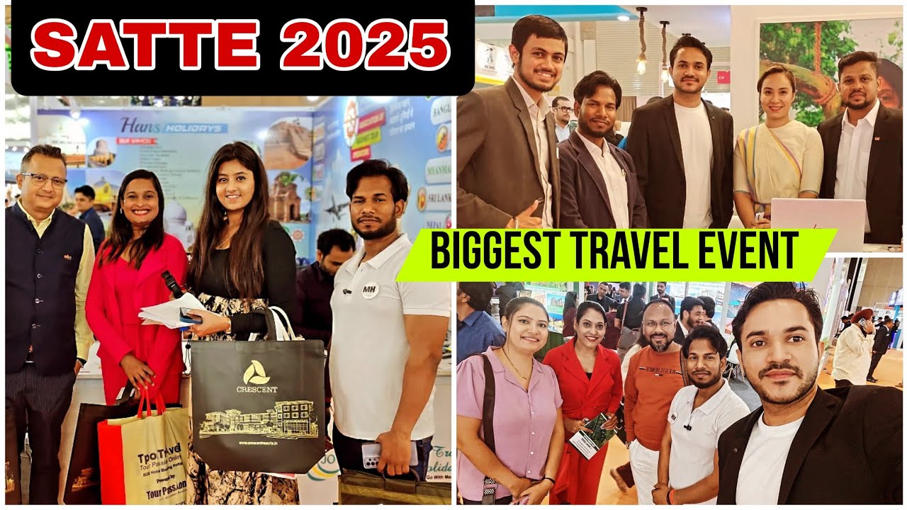 SATTE 2025 Biggest Travel Event in India SATTE ️ South Asia's Leading ...