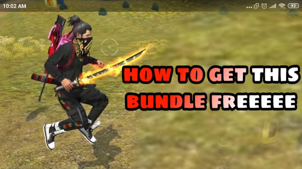 How to get ankush bundle free in the free fire - YouTube
