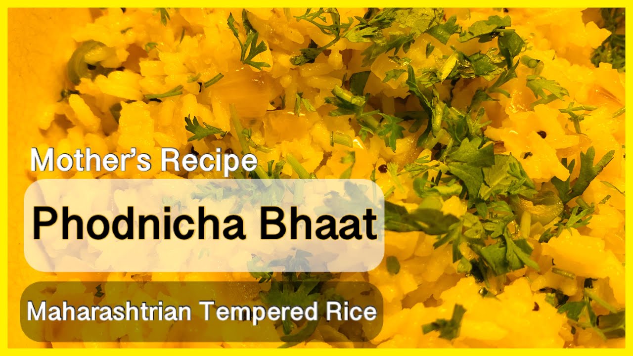 Phodnicha Bhaat | Quick-Easy Recipe from Leftover Rice | Basic Cooking ...