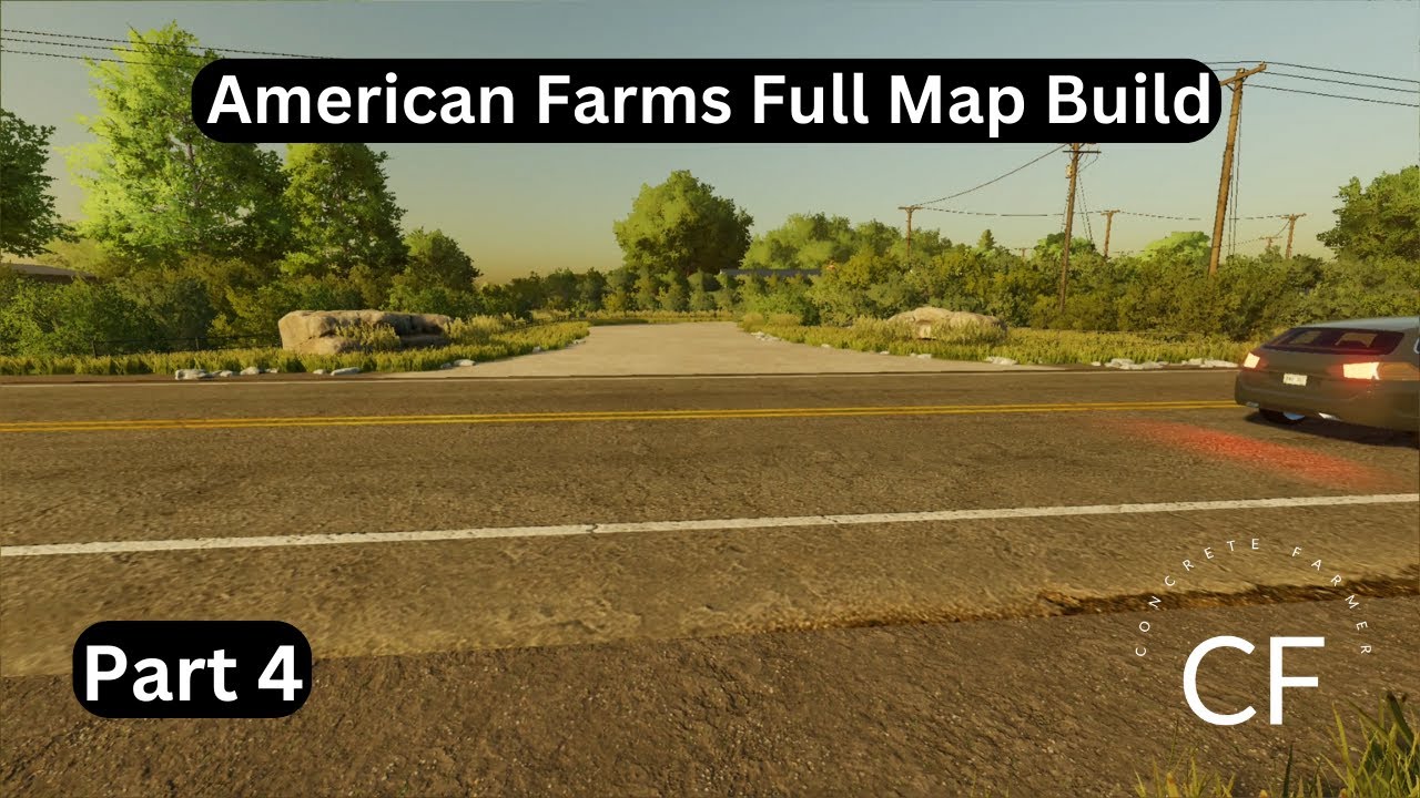 American Farmlands Full Map Build - Part 4 - Gravel Pit - YouTube