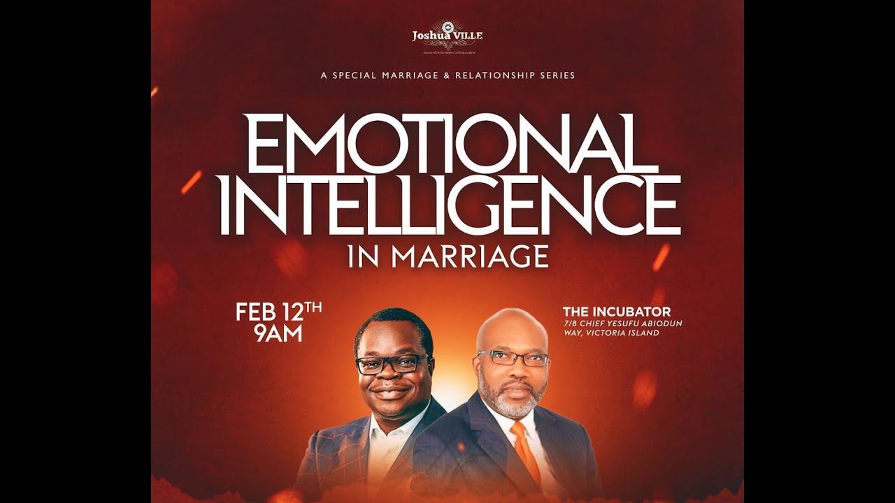 EMOTIONAL INTELLIGENCE IN MARRIAGE 12-02-2023 - YouTube