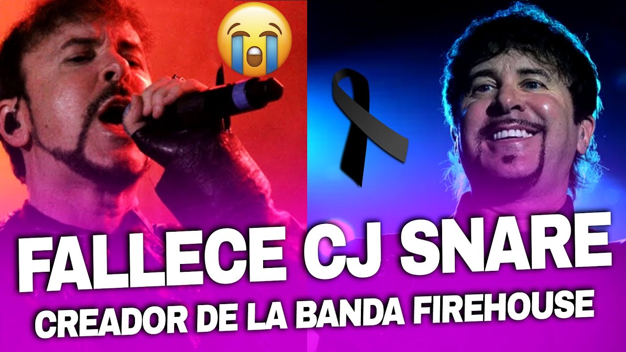 Fallece CJ Snare, vocalista y creador de la banda FireHouse - YouTube