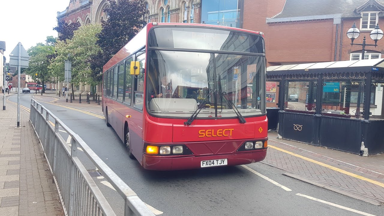 TOP DRIVER FLOORS COMMANDER!! Select Bus Services DAF SB200/Wright ...