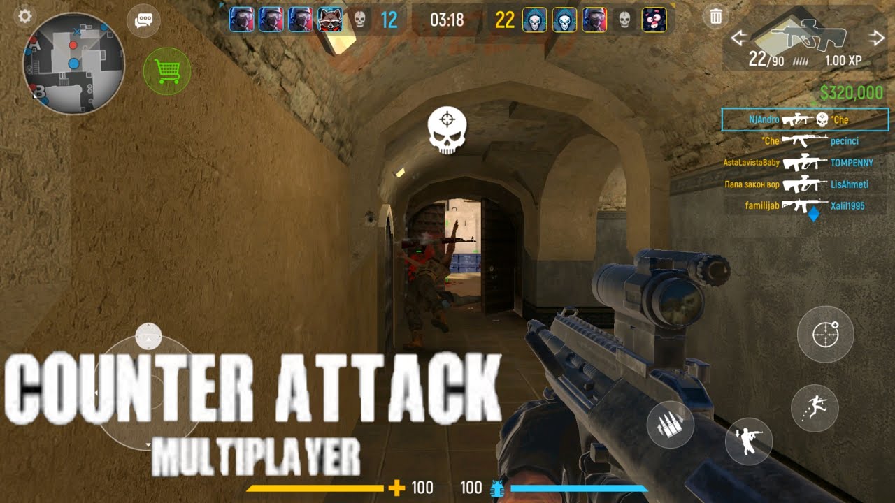 Counter Attack Multiplayer FPS | Addictive Shooting Game #30 - YouTube