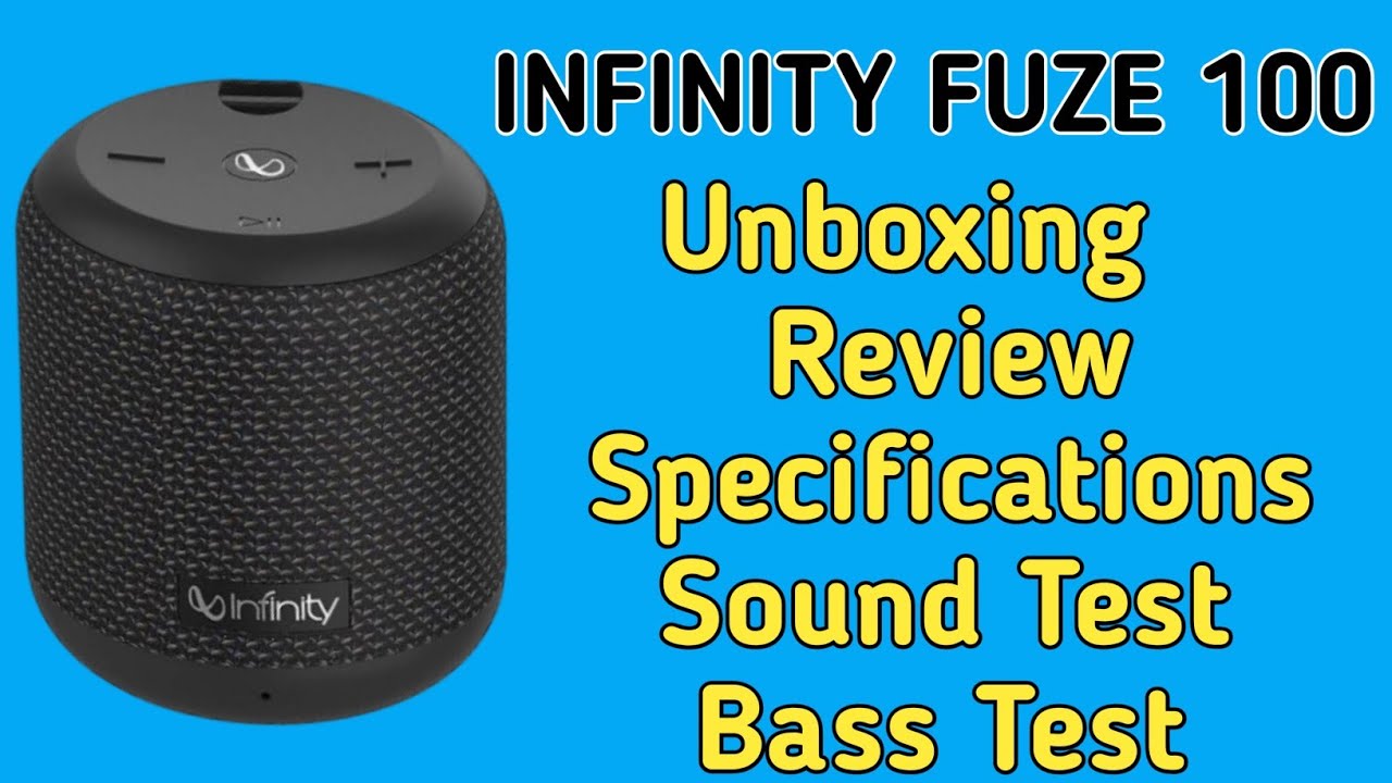 Infinity JBL Fuze 100 Unboxing || Infinity Fuze 100 Sound Test ...