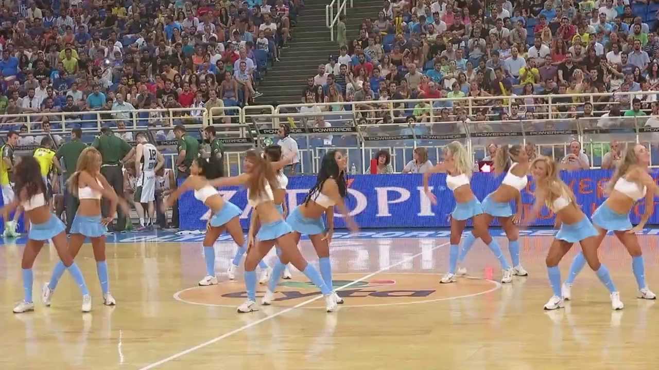 Cheerleaders Greece-Olympiacos - YouTube