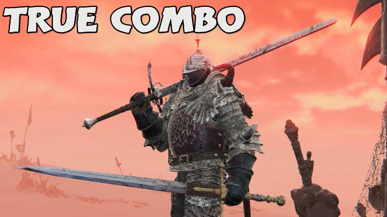 ELDEN RING PvP - Espada Colossal + Espada Grande = True Combo - YouTube