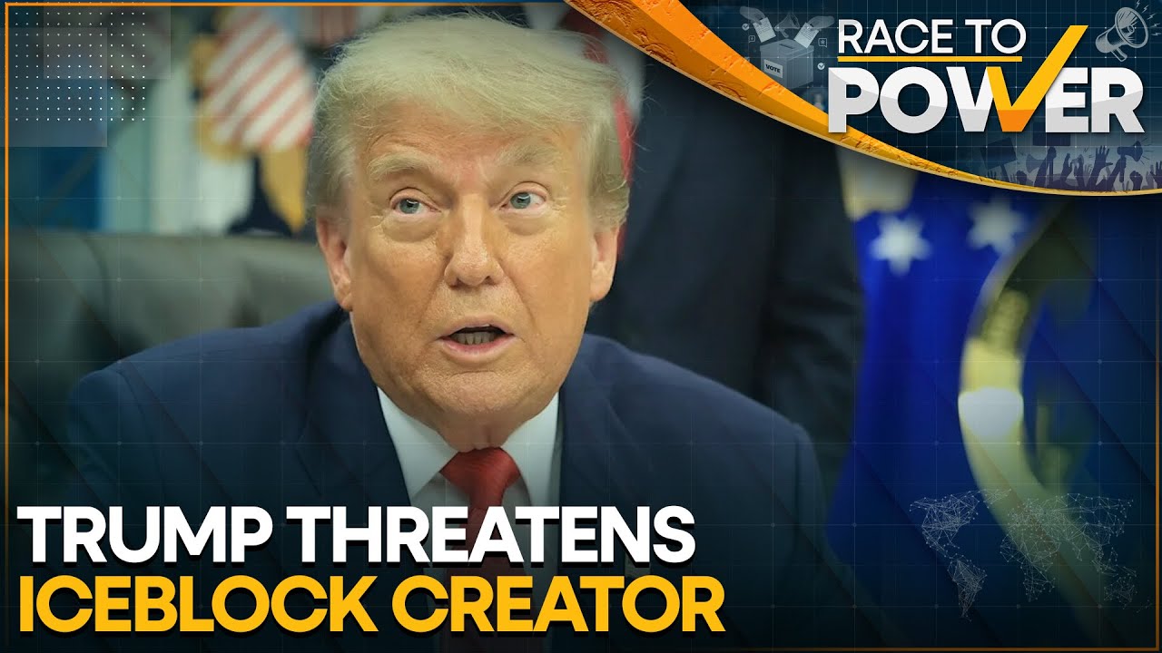 Trump Administration Threatens To Arrest ICEBlock App Creator | WION ...