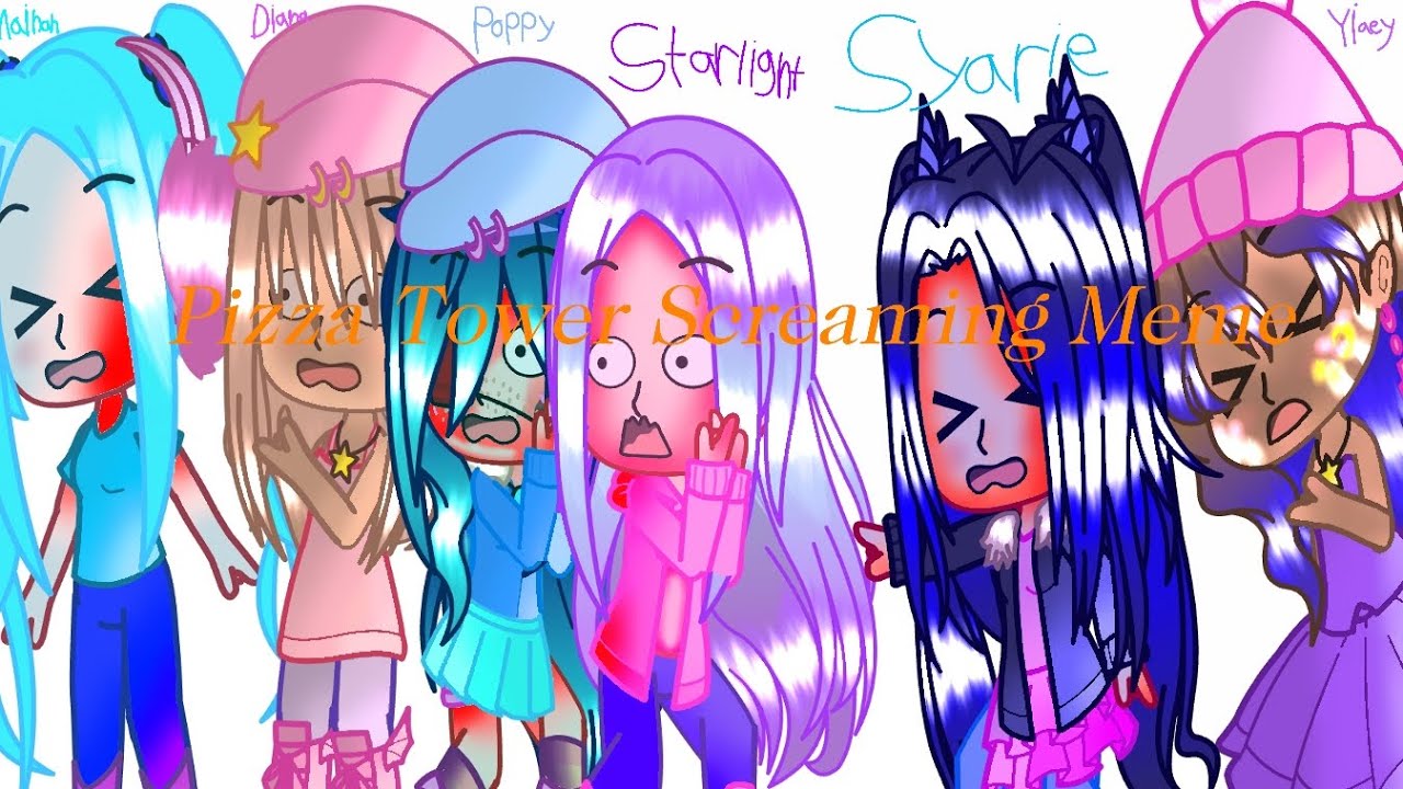 Pizza Tower Screaming Meme Starlight's Friends - YouTube