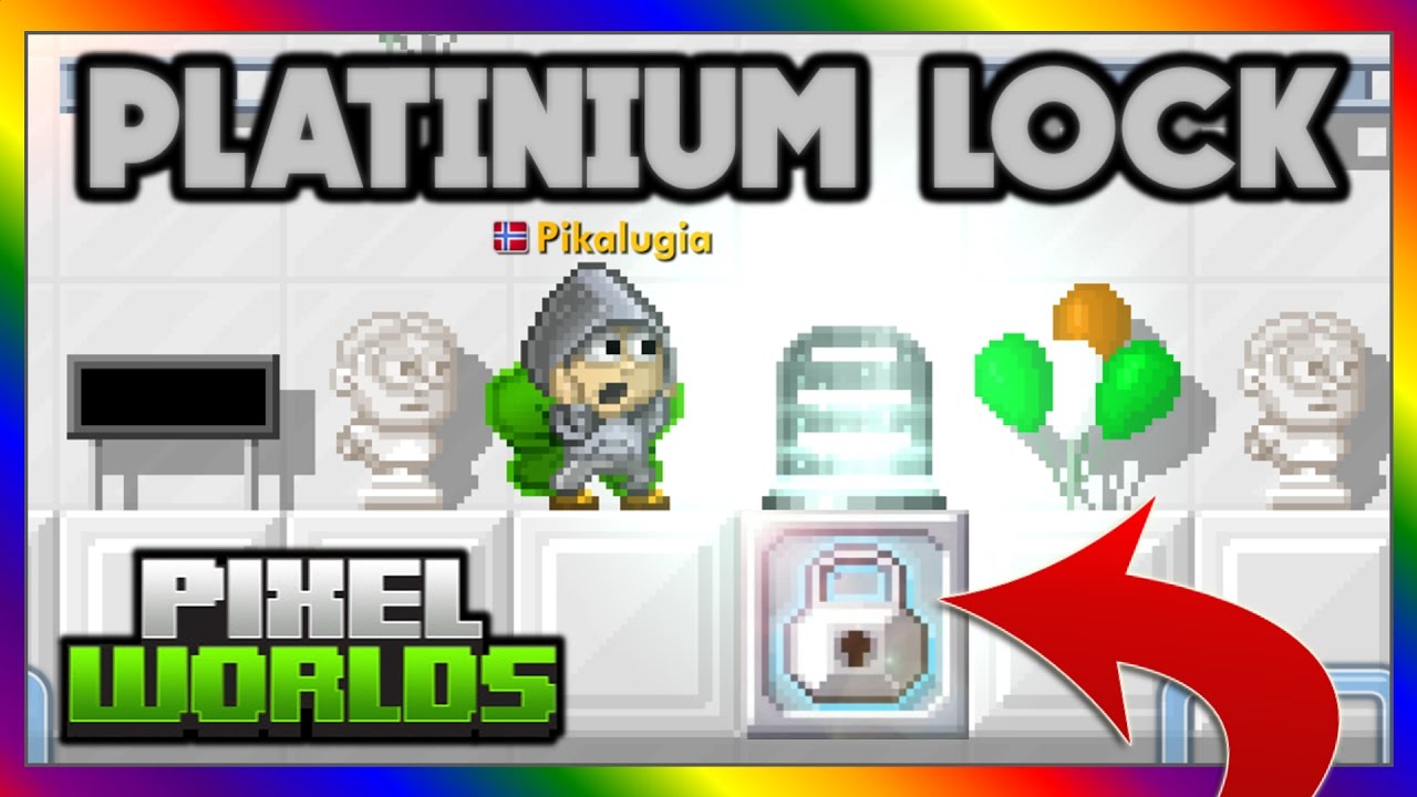Pixel Worlds | PLATINIUM LOCK! + Private Messaging! (Update!) - YouTube