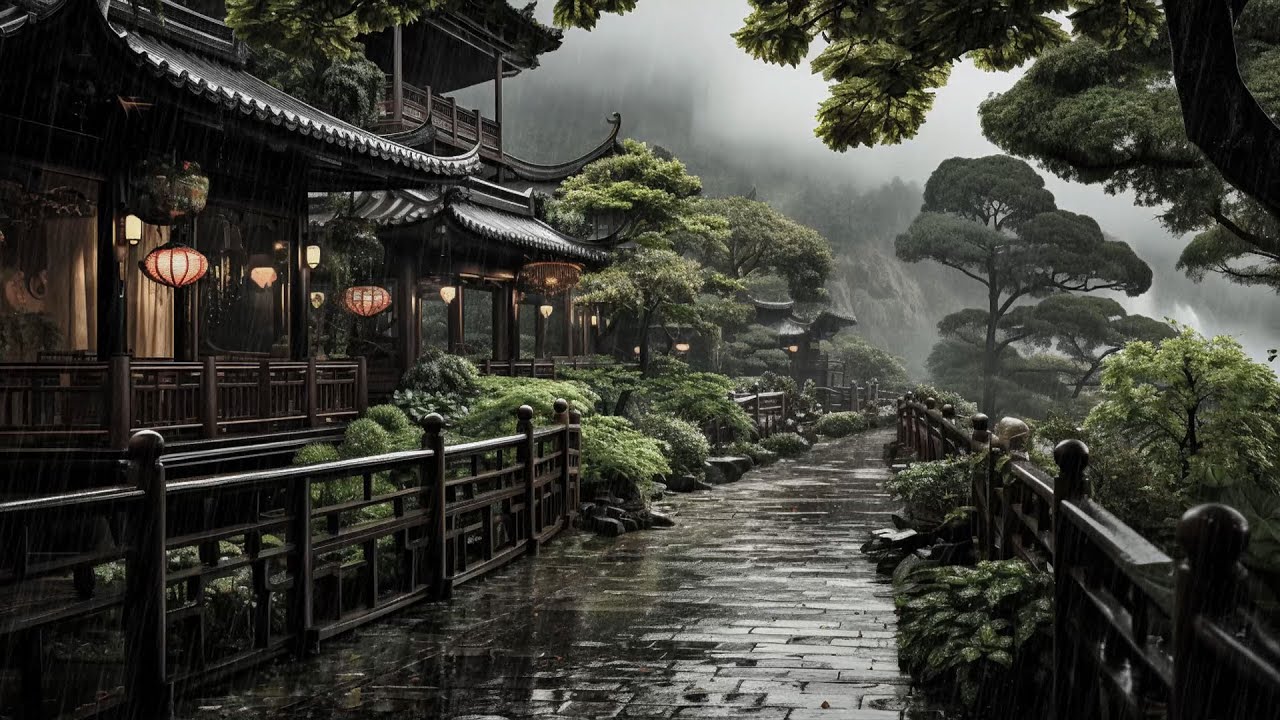 It's raining heavily outside. Come inside and relax😴 Suitable for ...