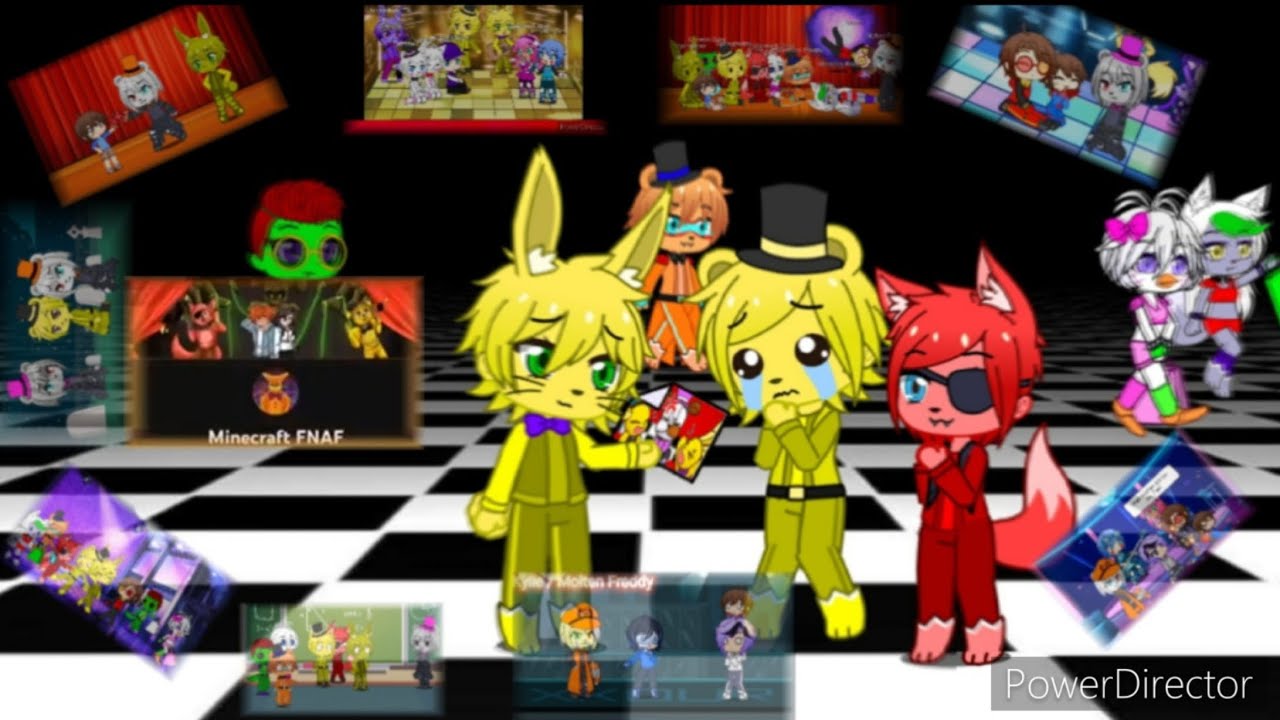 (Gacha Club/Neon/Redux) TFF / Minecraft FNAF "The Last Time" - YouTube
