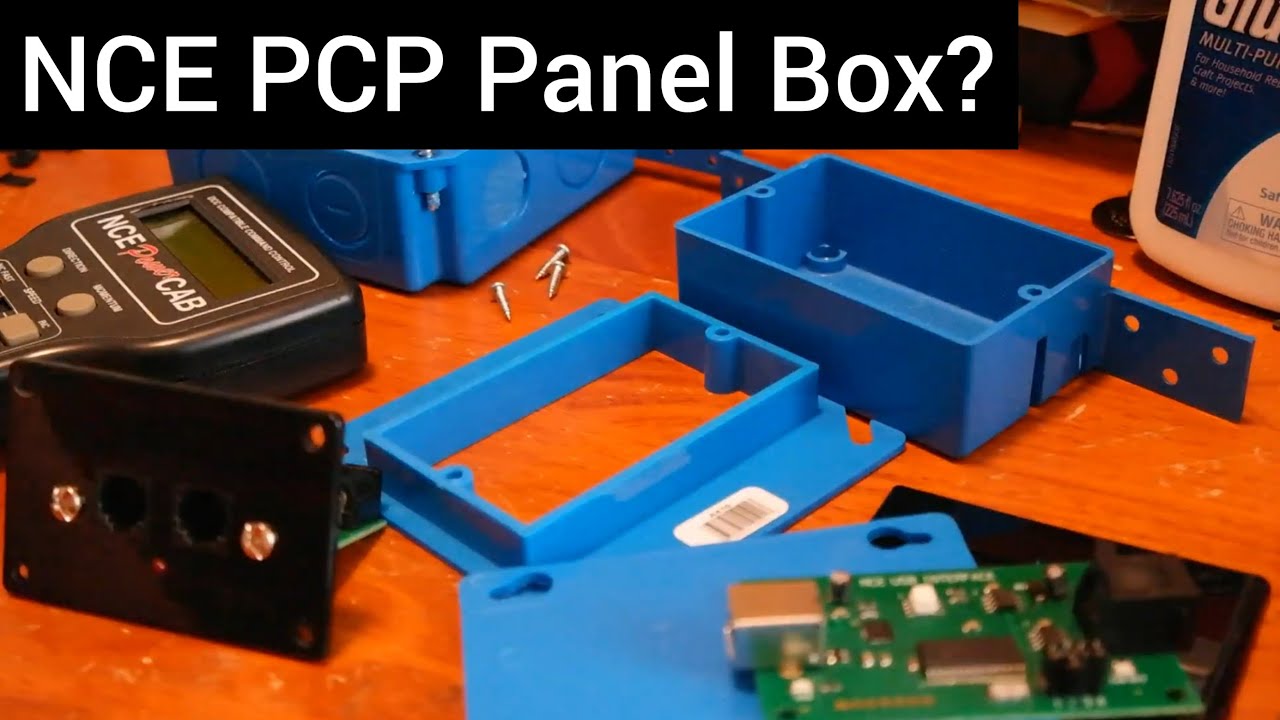 NCE Power Cab Panel (PCP/UTP) Box? Part 2 - YouTube