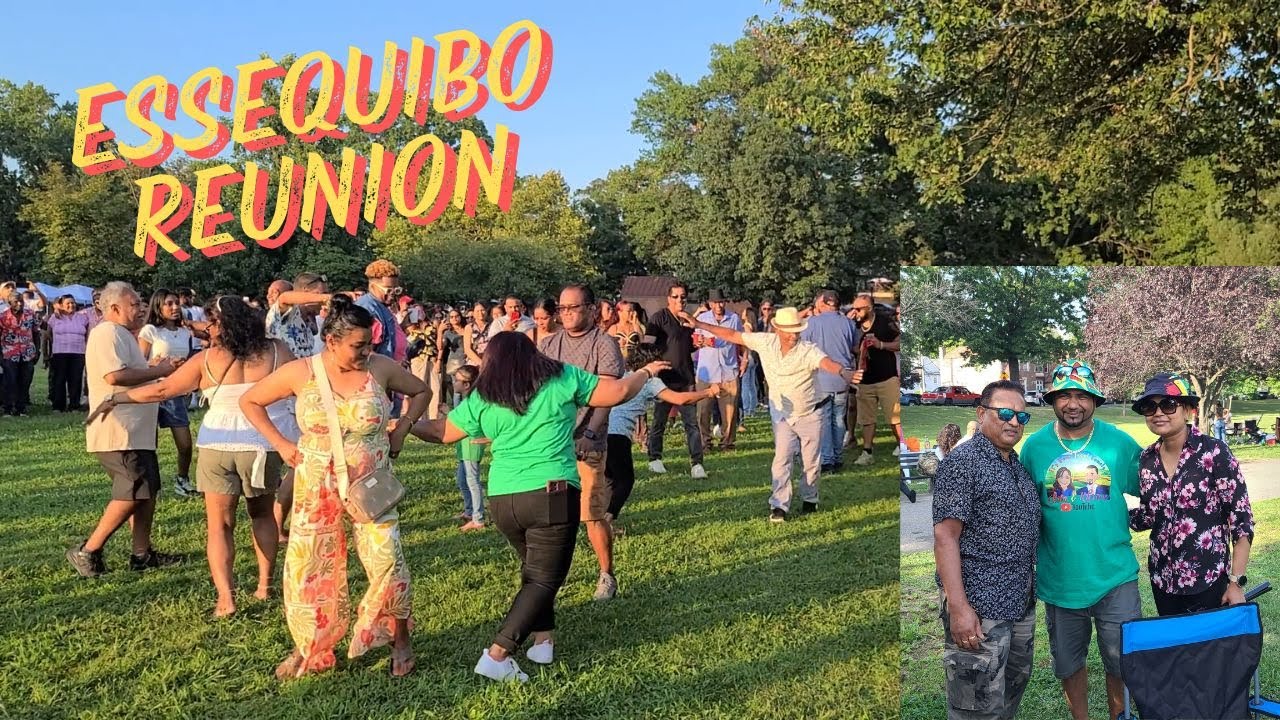 Essequibo Reunion | Family Fun Day Picnic at Archie Spigner Park - YouTube