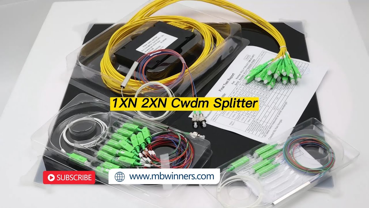 1XN 2XN Cwdm Splitter | PLC Splitter | Bwinners - YouTube