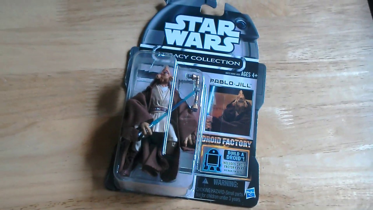 Pablo Jill Legacy Collection Hasbro Star Wars action figure - YouTube