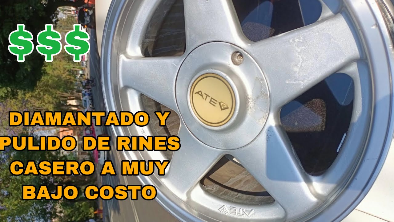 ArtCars -Diamantado/pulido de rines casero? TIP Muy económico atev ...