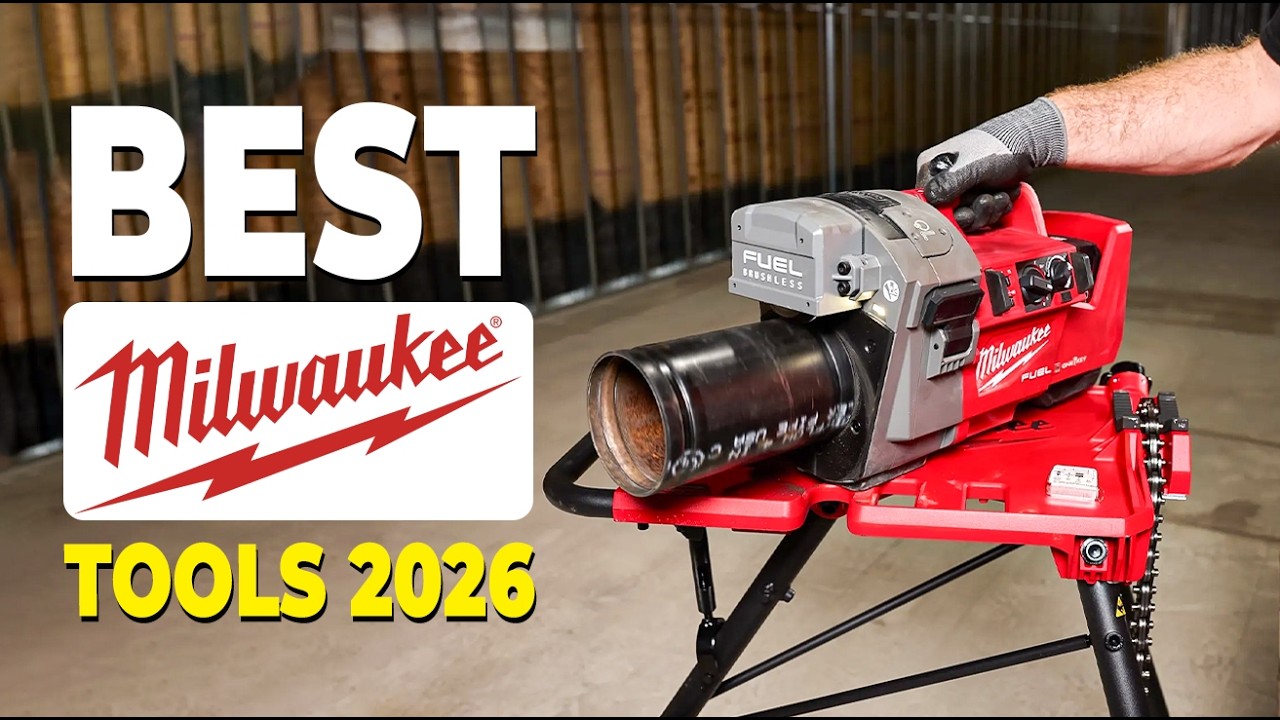 20 New Milwaukee Tools You Need in 2026 @PowerTools-Pro - YouTube