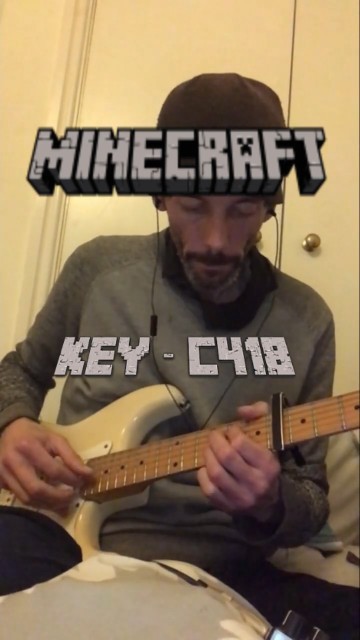 Key - C418 - Guitar cover #minecraft - YouTube