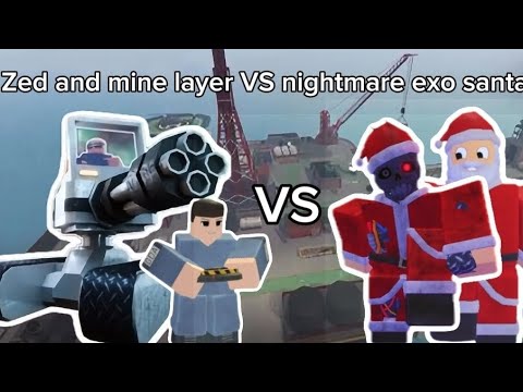 CAN zed and nine layer beat nightmare exo santa Roblox tower defense x ...