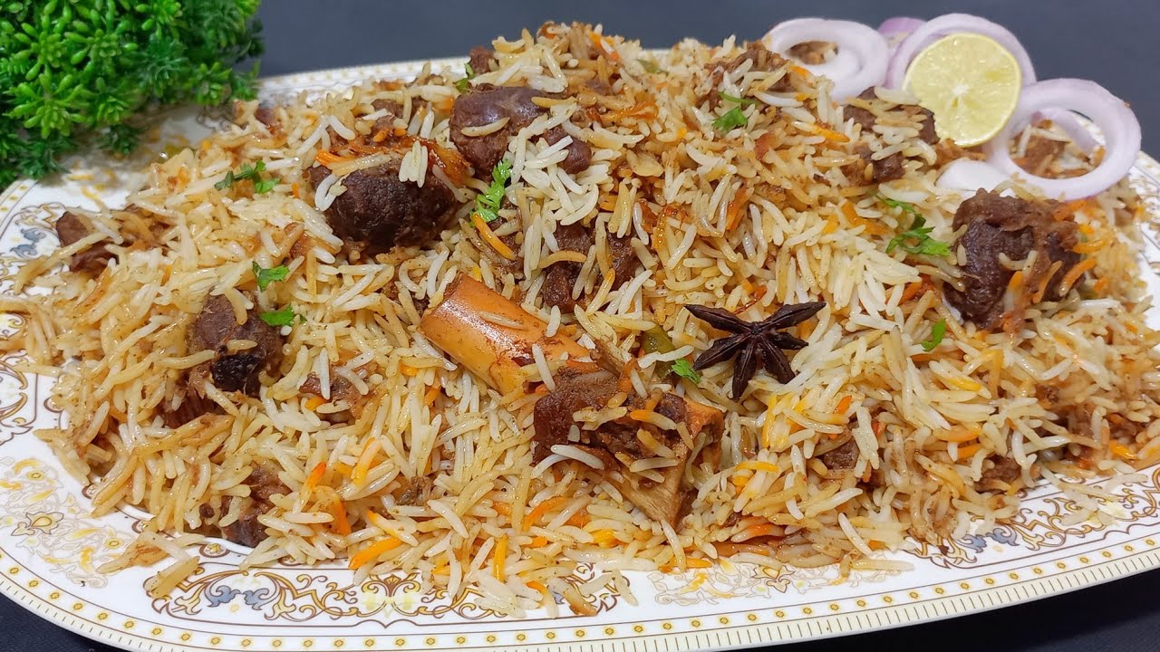 Bakra Eid Special Biryani Recipe | Mutton Biryani Recipe | Eid Ul Adha ...