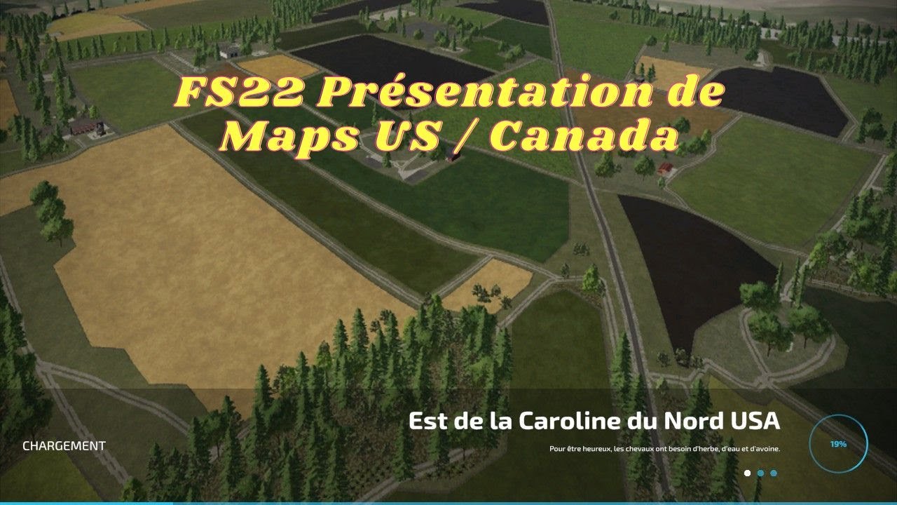 FS22 Maps Eastern North Carolina USA - YouTube
