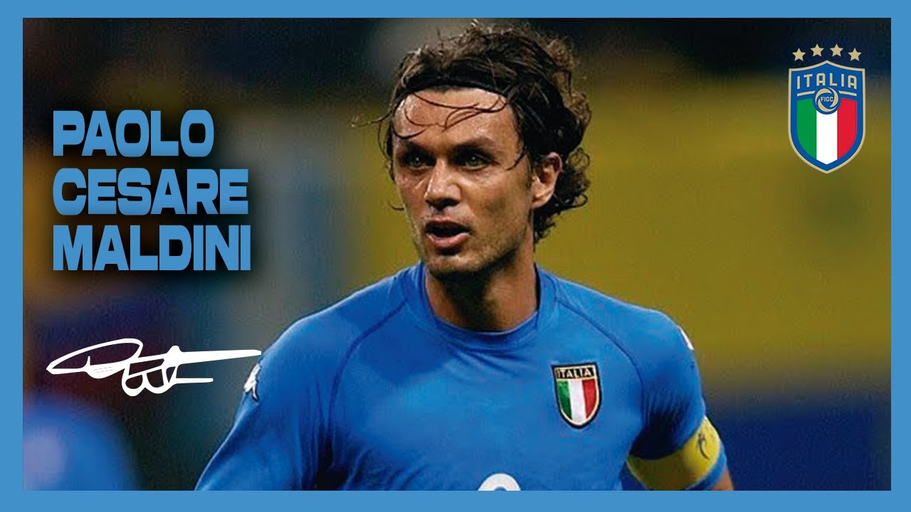 🇮🇹 El Mejor Defensor italiano más TEMIBLE de la historia PAOLO MALDINI ...