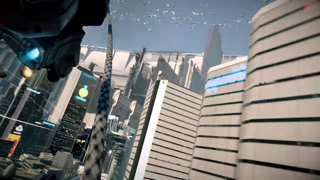 Killzone Shadow Fall (PS4) gameplay - Dropship Pursuit - YouTube