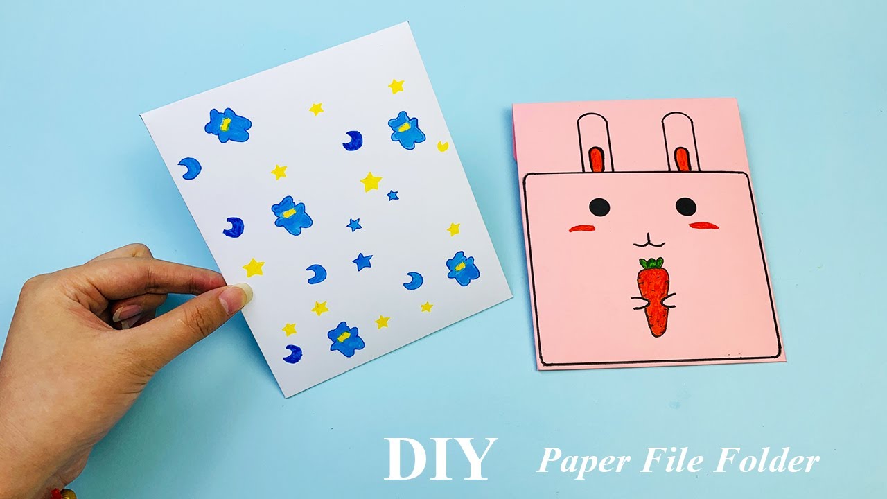 How to Make File Folder/ How to Make Handmade Folder / Folder File ...