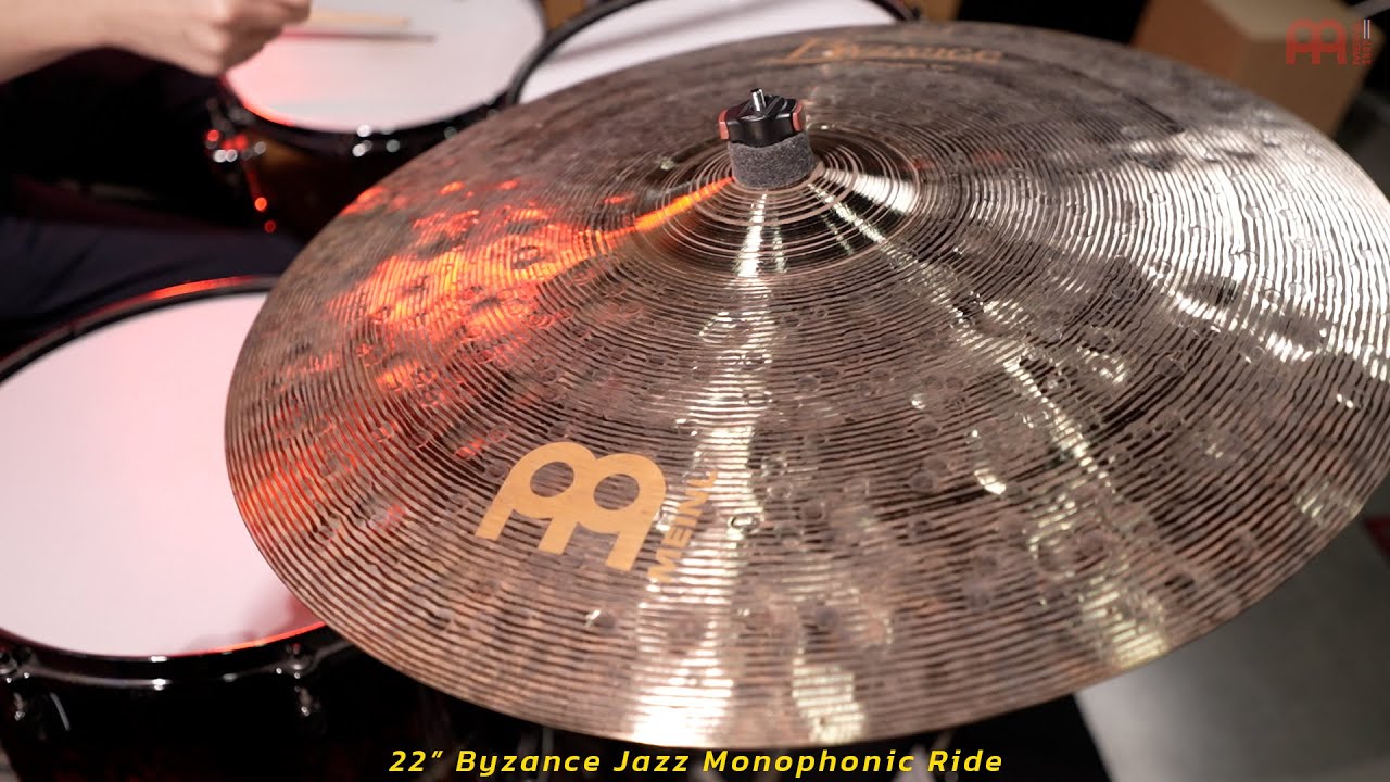 Meinl Byzance Jazz Monophonic Ride 22" (B22MOR) | @EarthNantanat - YouTube
