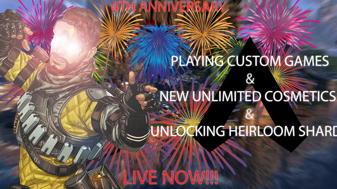 Apex Legends Live! - CUSTOMS - TRIOS & DUOS - GOING FOR HEIRLOOM ...
