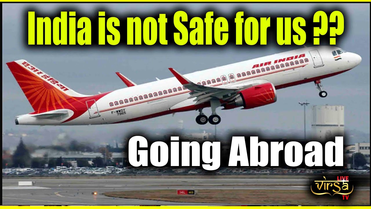 India is not Safe for us ?? | Going Abroad | Celebrities | Virsa Live ...