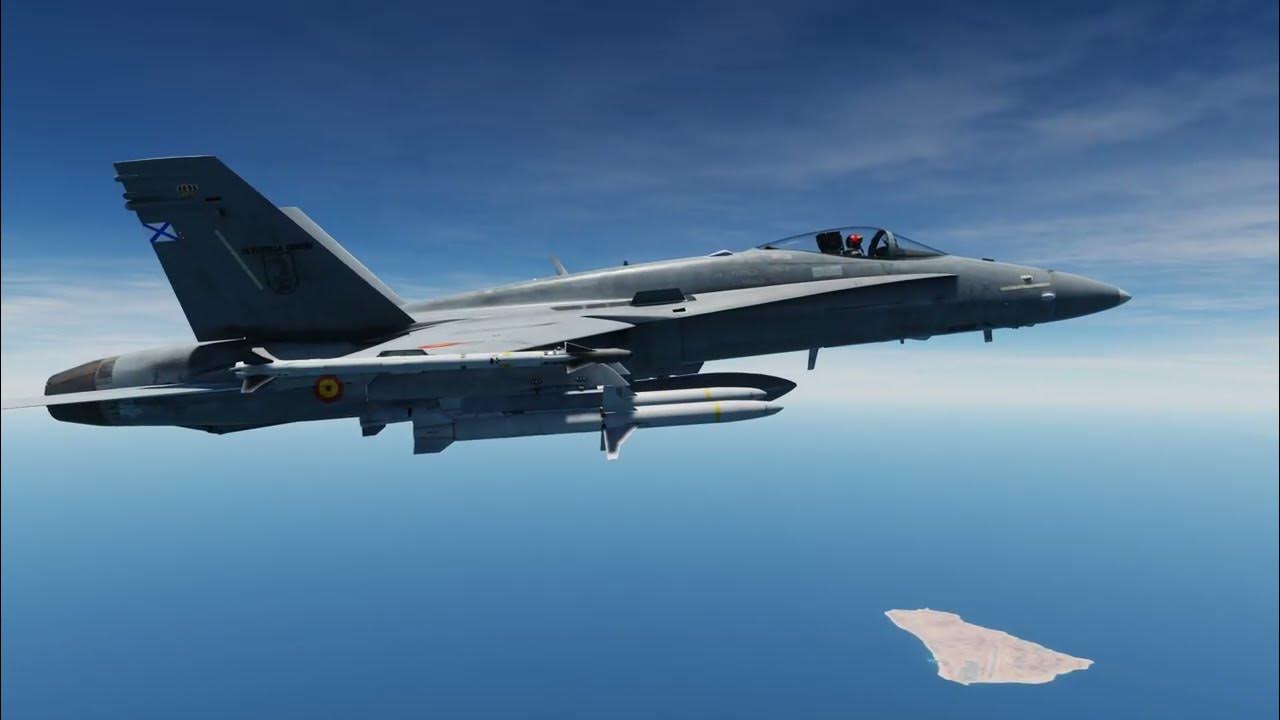 DCS FA18C Tutorial Recordatorio HARM AGM-88 - YouTube