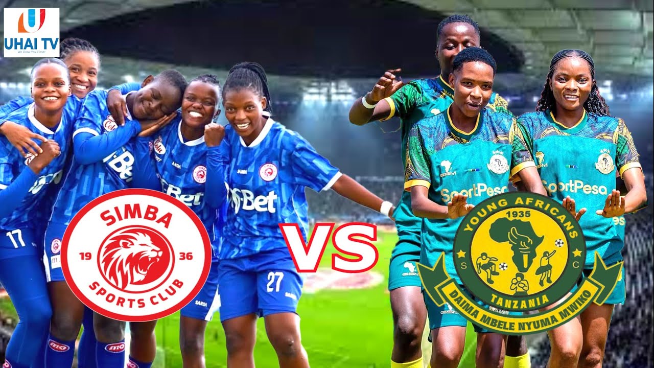 🔴🅻🅸🆅🅴 : SIMBA QUEENS (0) VS (0) YANGA PRINCESS | LIGI KUU YA WANAWAKE ...