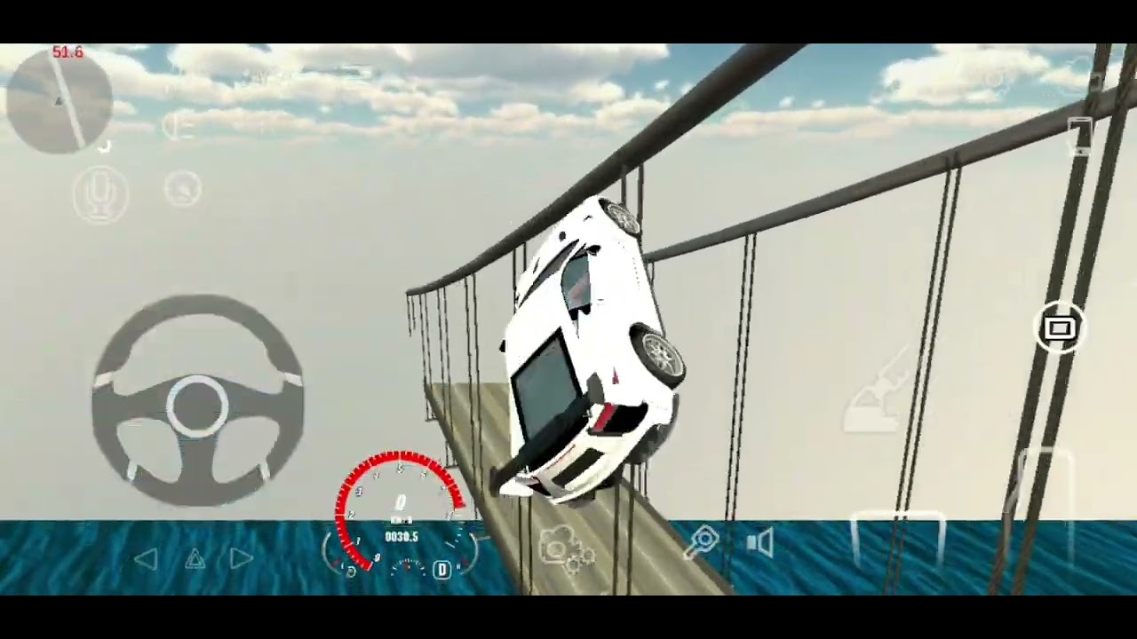 car parking multiplayer bridge stunt - YouTube