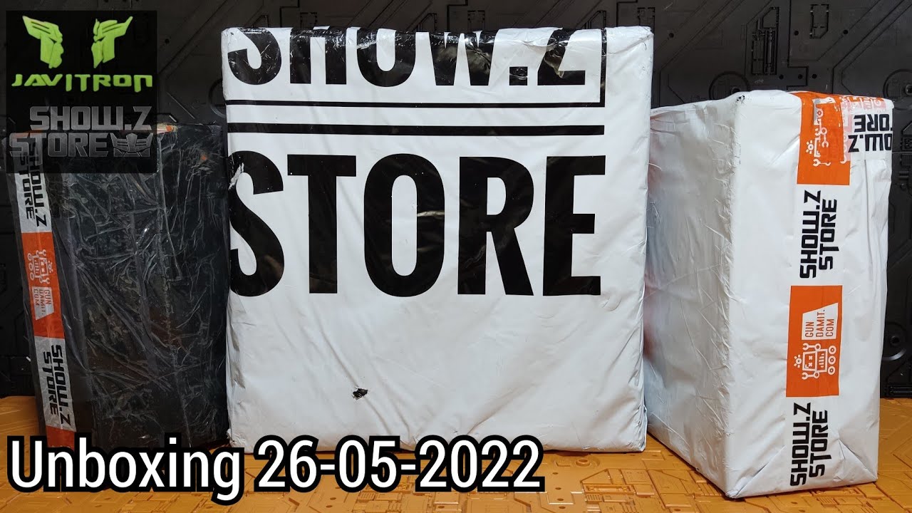 Unboxing 26-05-2022 Transformers de la tienda Show.z store por Javitron ...