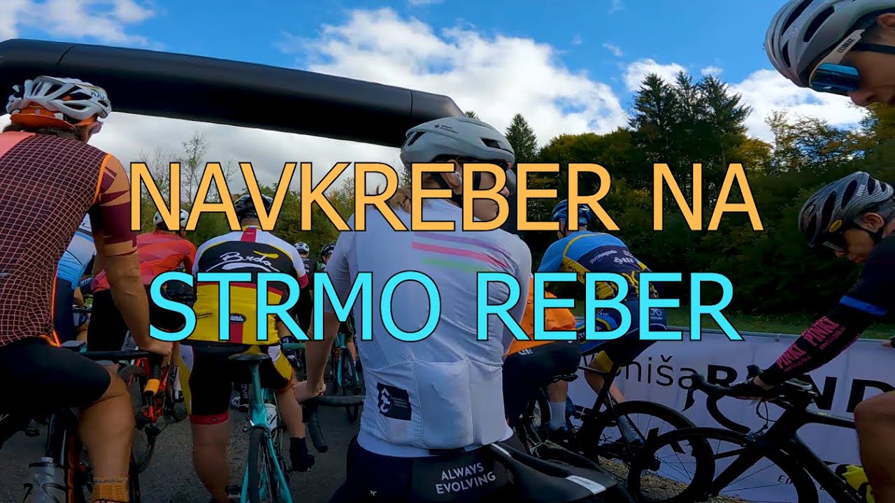 CELOTNI NAVKREBER NA STRMO REBER - YouTube